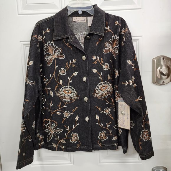 new directions | Jackets & Coats | New Direction Black Denim ...